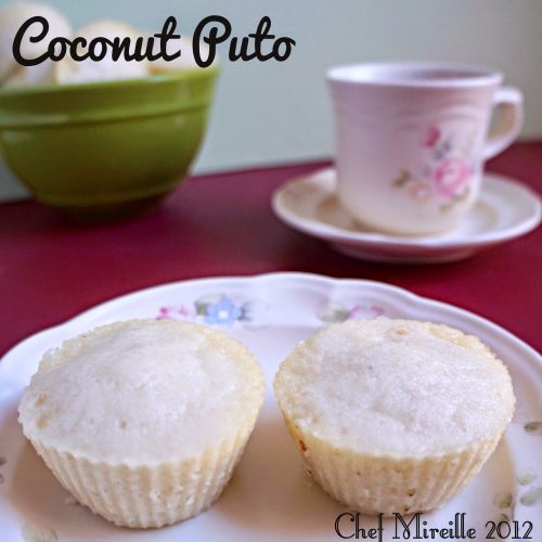 Coconut Puto - Filipino Steamed Muffins - Global Kitchen Travels