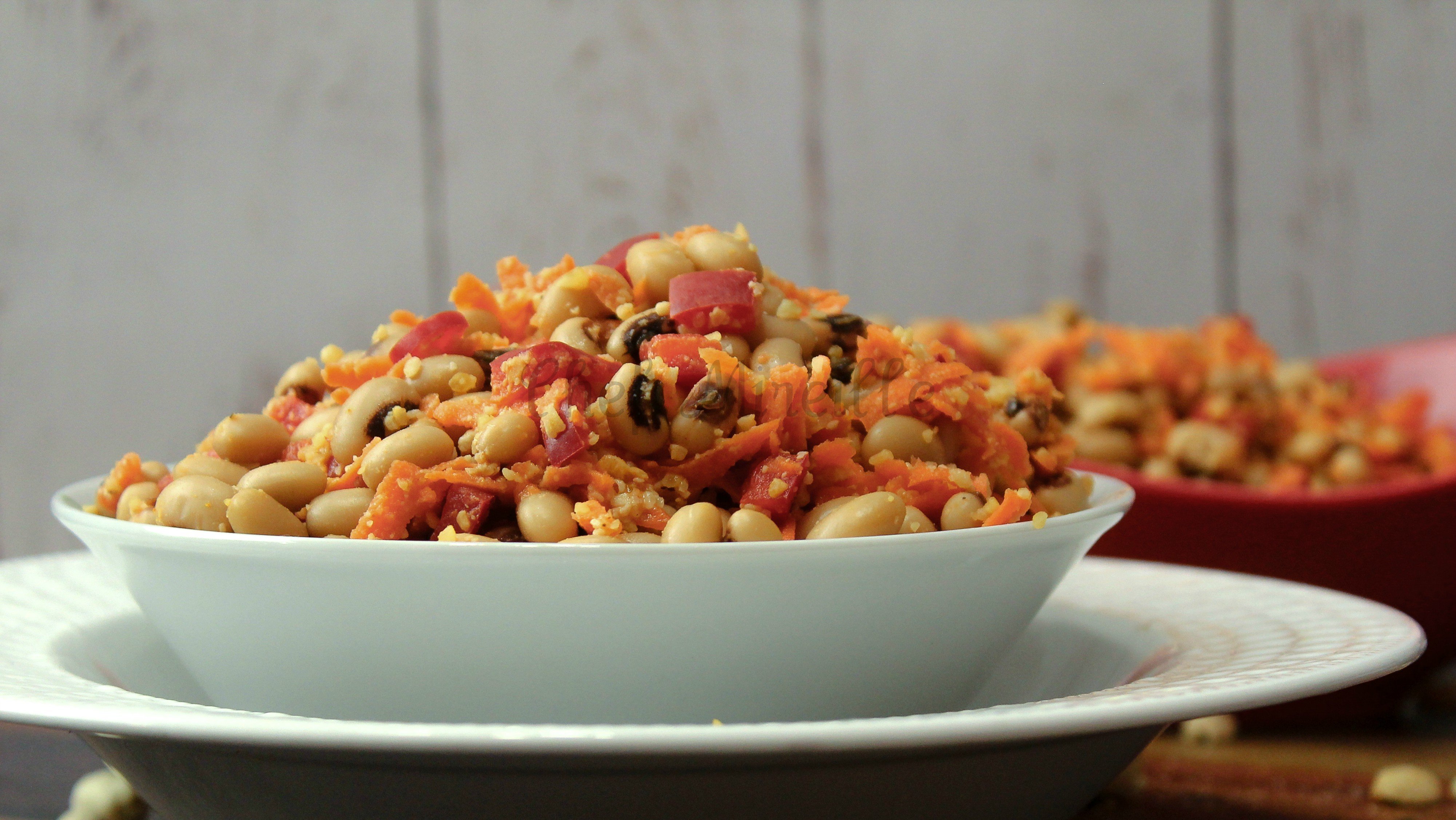 Senegalese Black Eyed Pea Salad with Tankora Peanut Spice Mix - Global ...