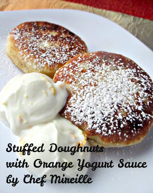 Stuffed Doughnuts with Spices and Nuts - How to make Yeast Raised ...