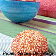 Chinese Sesame Balls - How to make Jian Dui - Sweet Dumplings with ...