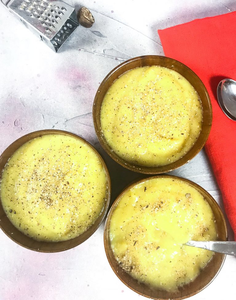 Majarete - Dominican Corn Pudding - Global Kitchen Travels