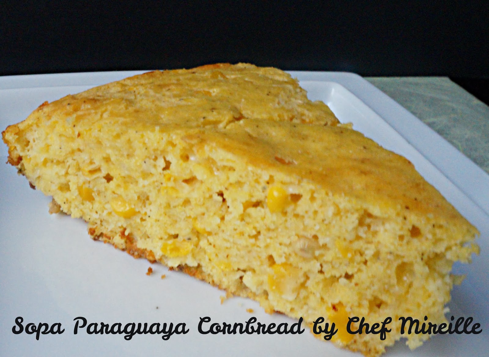Sopa Paraguaya Cornbread - Global Kitchen Travels
