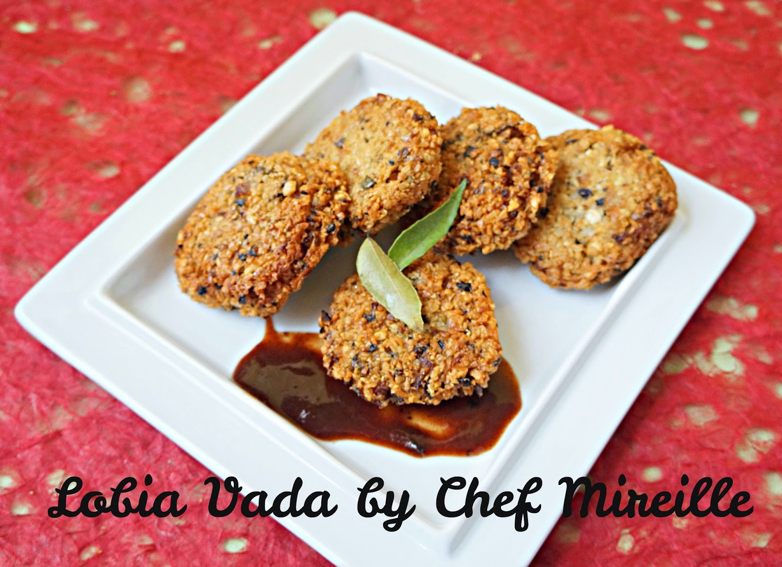 Gluten Free Black Eyed Pea Fritters - How to make Indian Lobia Vada ...