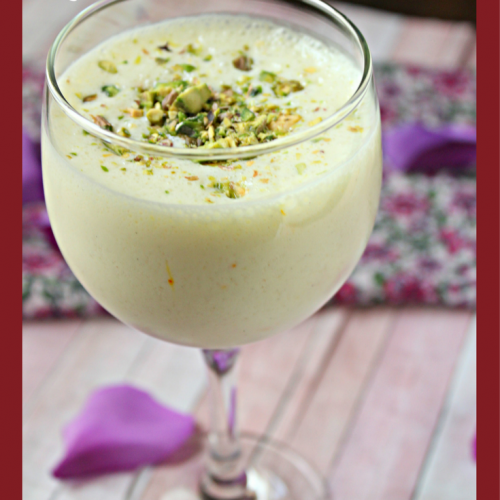 Lassi Patiala - Indian Vanilla Smoothie - Global Kitchen Travels