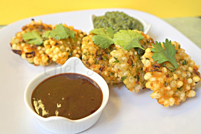 Maharashtra Tapioca Fritters - Sago Vada - Global Kitchen Travels