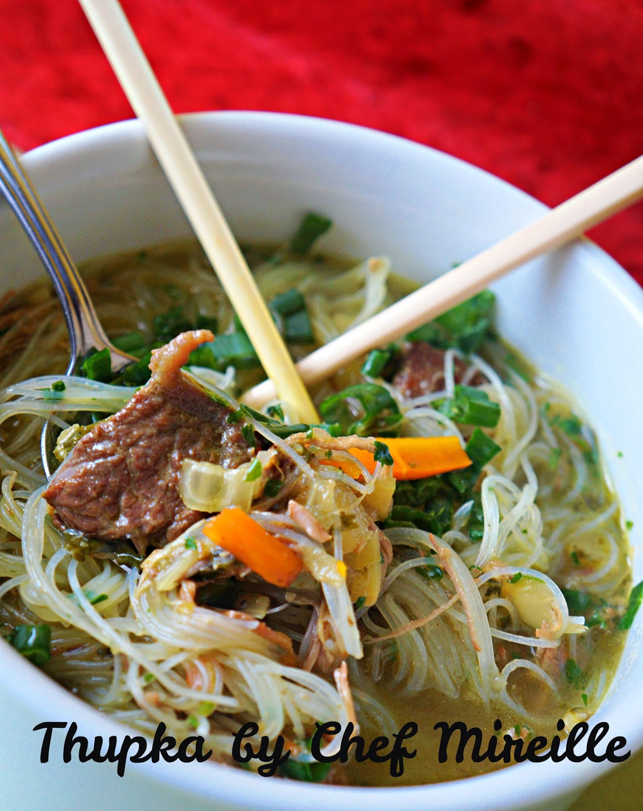 Thupka...Nepali/North East Indian Noodle Soup - Global Kitchen Travels