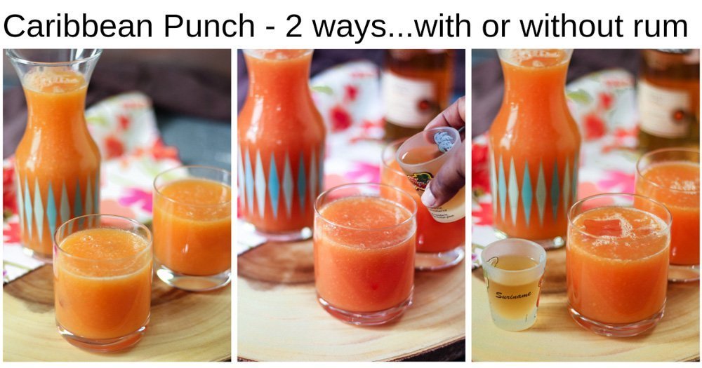Caribbean Punch 2 Ways - Global Kitchen Travels