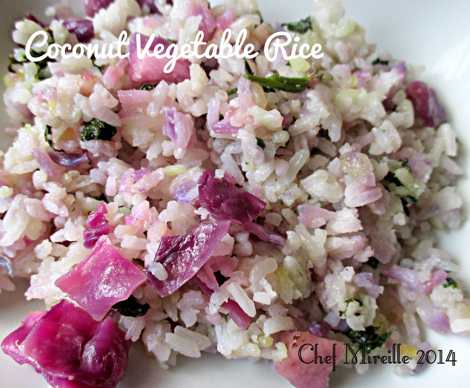 Coconut Veggie Rice - Global Kitchen Travels