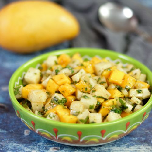 Smoked Paprika Mango Jicama Salad - Global Kitchen Travels