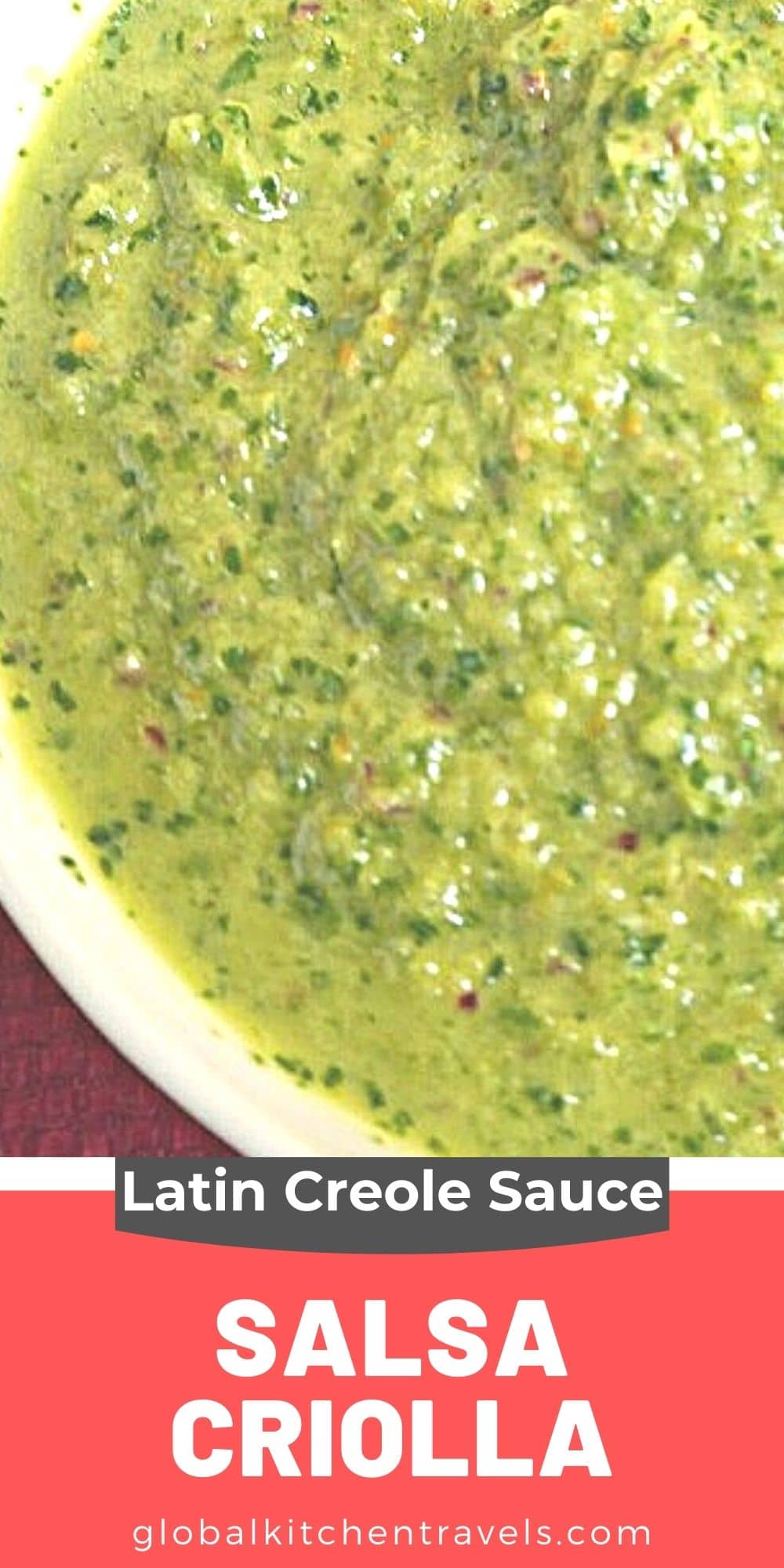 Salsa Criolla - Ecuadorian Creole Sauce - Global Kitchen Travels