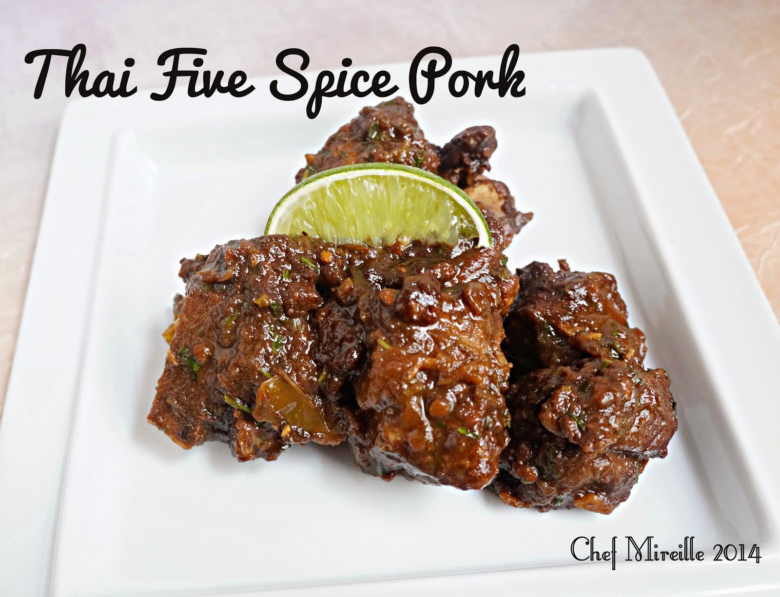 Thai Five Spice Pork - Global Kitchen Travels