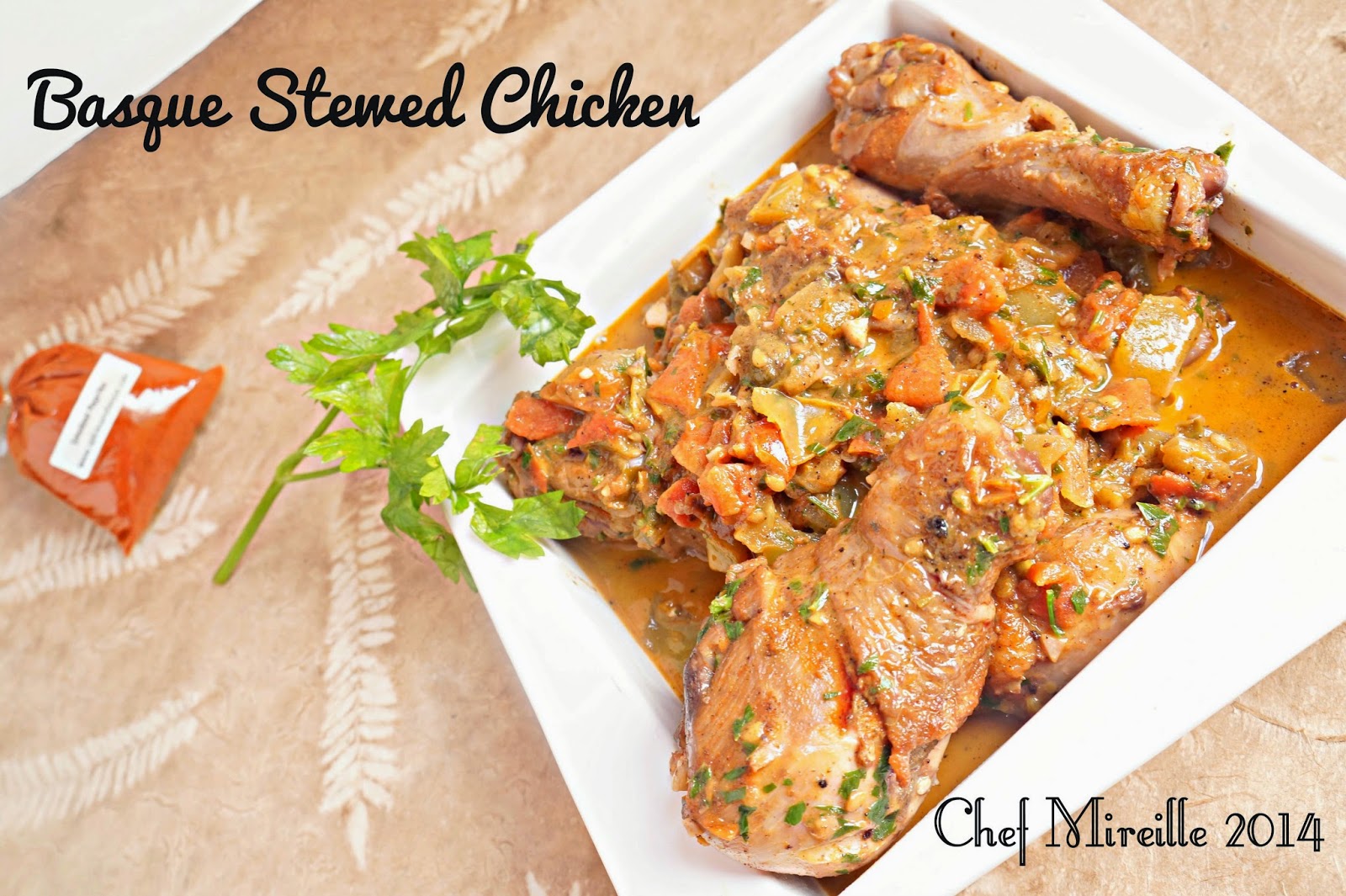 Basque Chicken Stew - Global Kitchen Travels