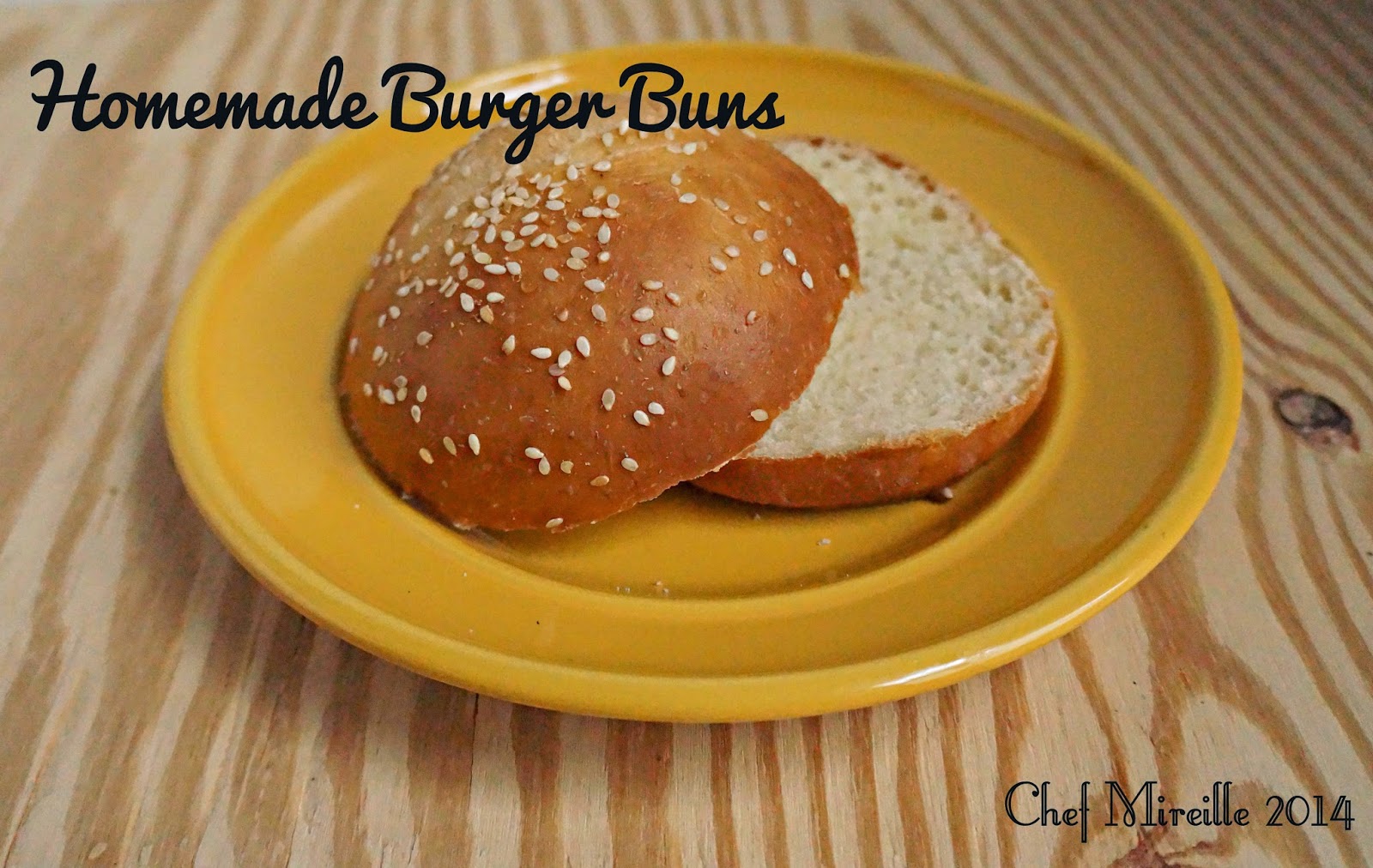 Basic Burger Buns - Global Kitchen Travels