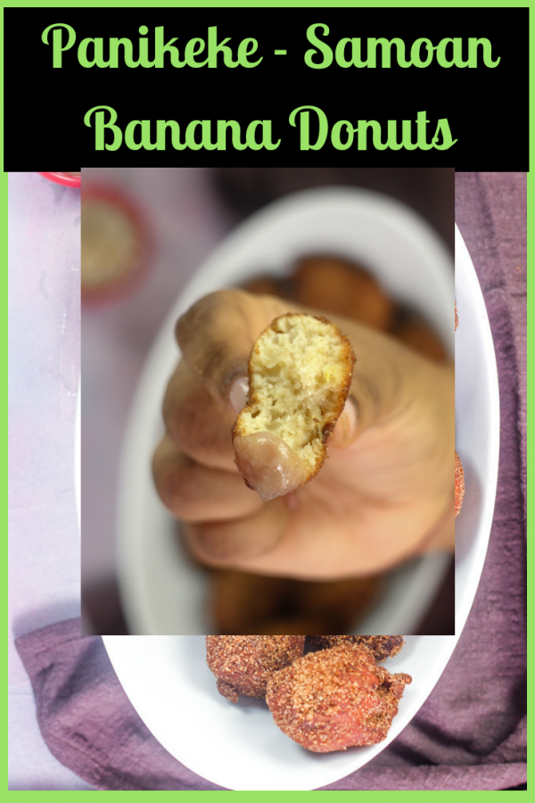 Panikeke - Samoan Banana Donuts ~ Coconut Glaze | Global Kitchen Travels