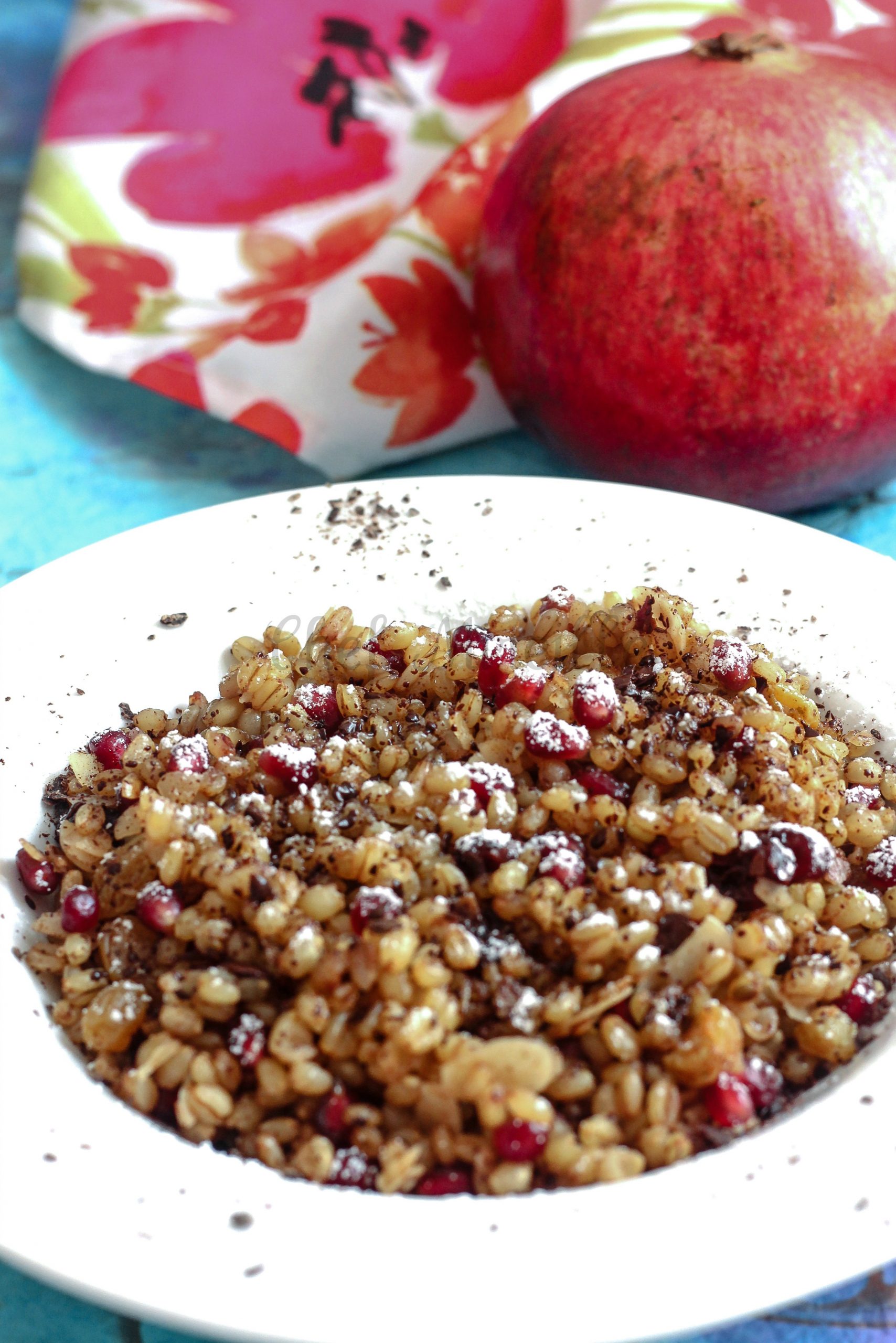 Koliva - a whole grain European dessert - Global Kitchen Travels