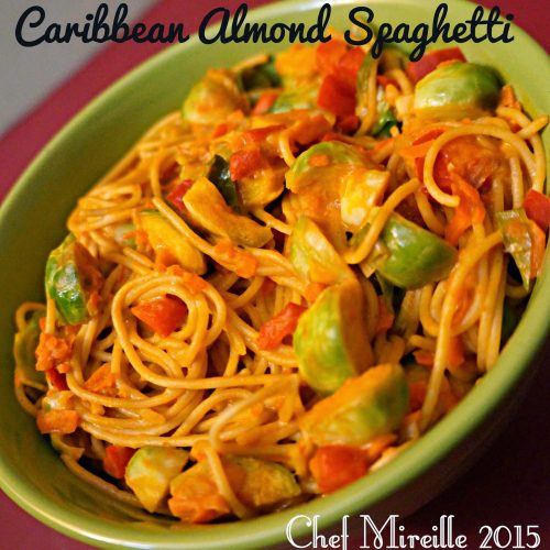 Caribbean Spaghetti with Brussel Sprouts - How to make Caribbean Style ...