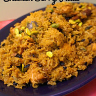 Brittania Chicken Berry Pulao - Global Kitchen Travels