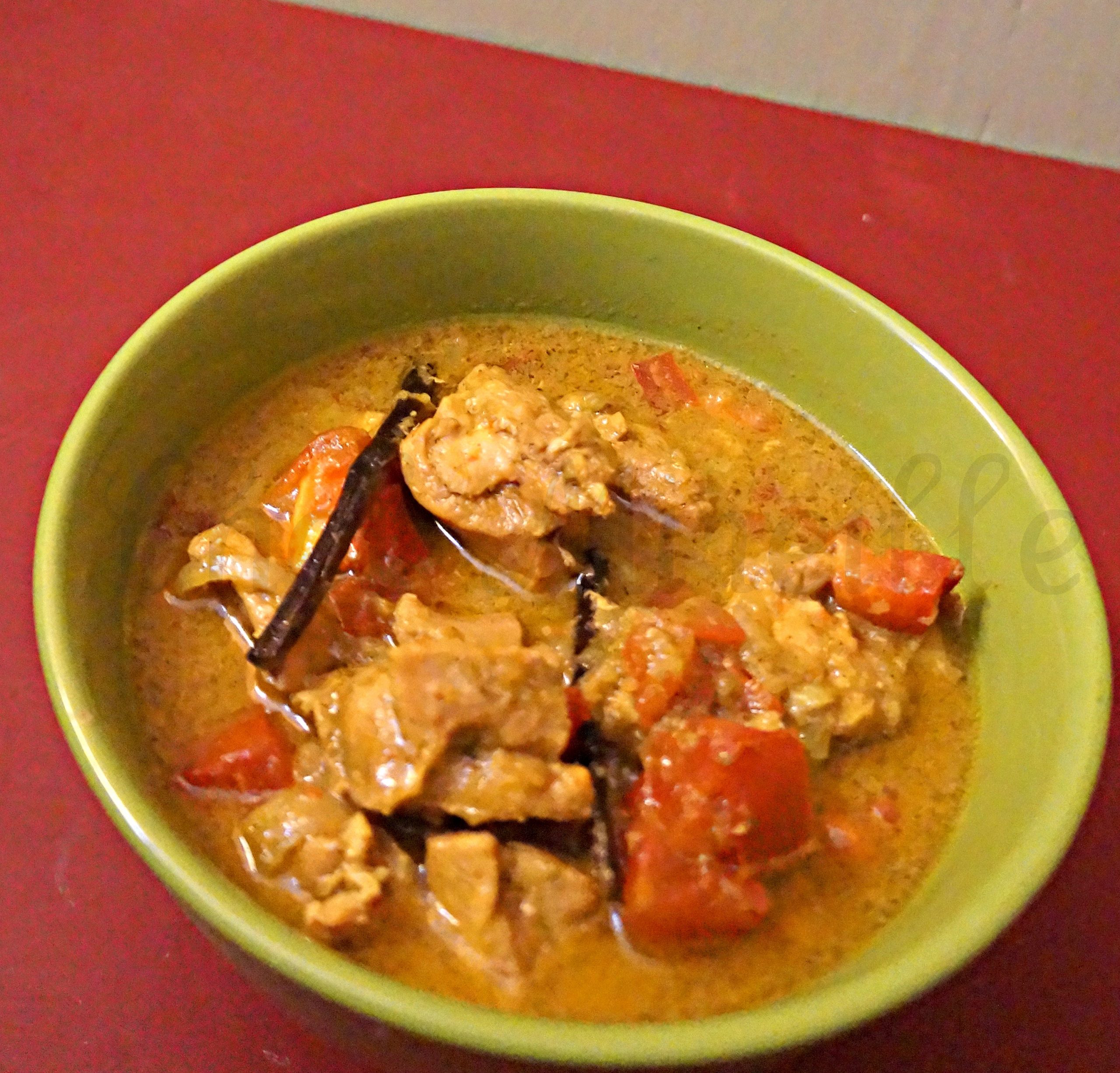 Madagascar Vanilla Curry Chicken - Global Kitchen Travels