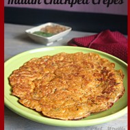 Mixed Vegetable Besan Pudla - Besan Ki Cheela - Chickpea Crepes ...