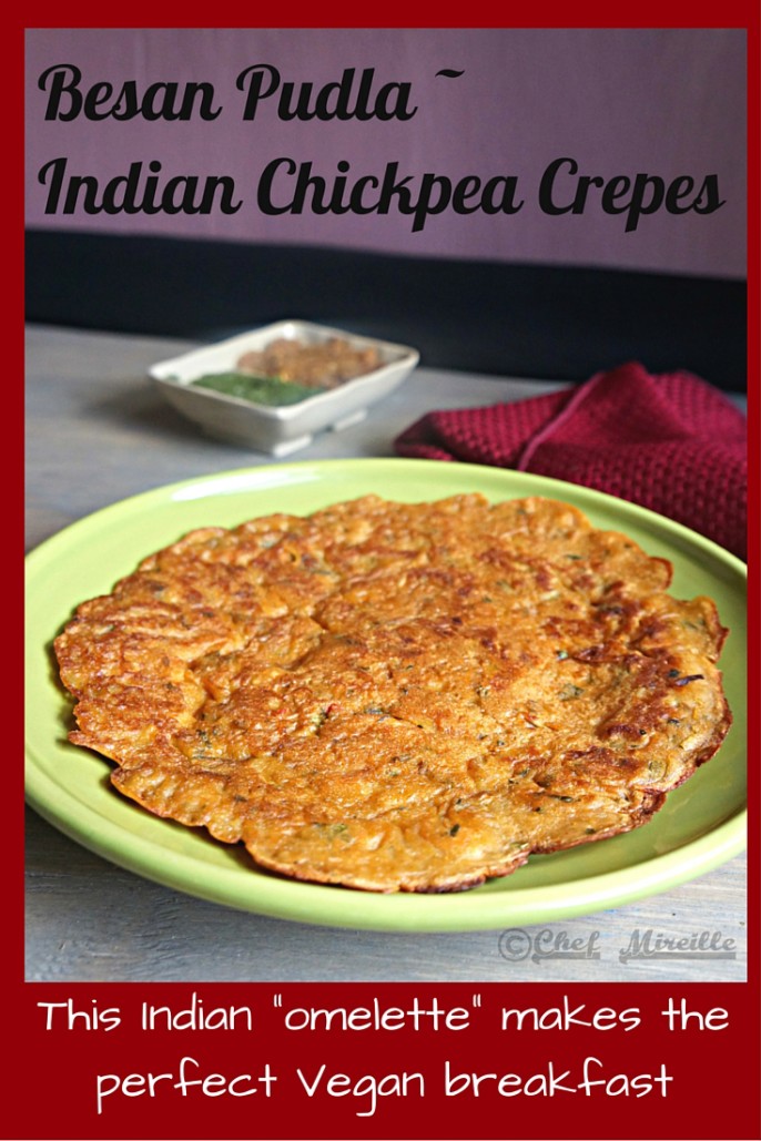 Mixed Vegetable Besan Pudla - Besan Ki Cheela - Chickpea Crepes ...