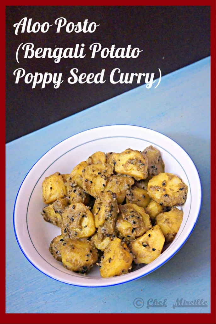 Aloo Posto - Bengali Potato Poppy Seed Curry - Global Kitchen Travels
