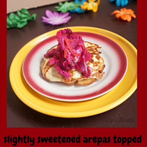 Stacked Apple Arepas for #BreadBakers - Global Kitchen Travels