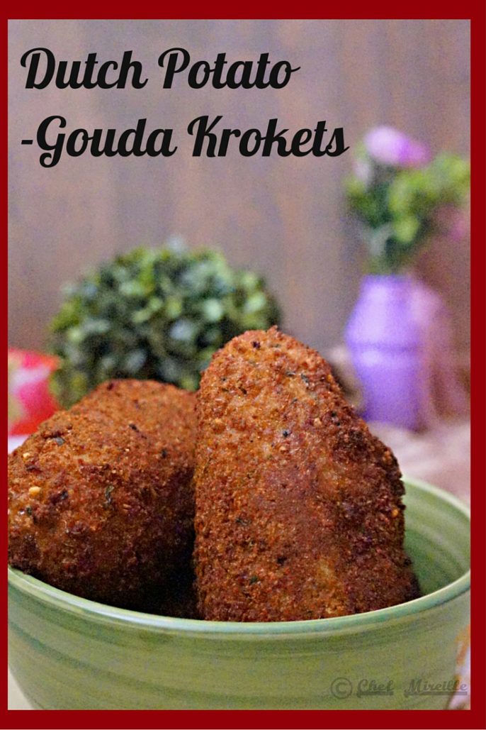 Dutch Potato Krokets - Aardappel Kroketten - Global Kitchen Travels