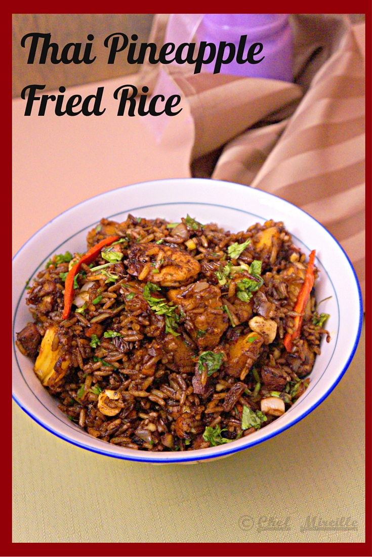Pineapple Fried Rice - Khao Pad Sapparot - Global Kitchen Travels