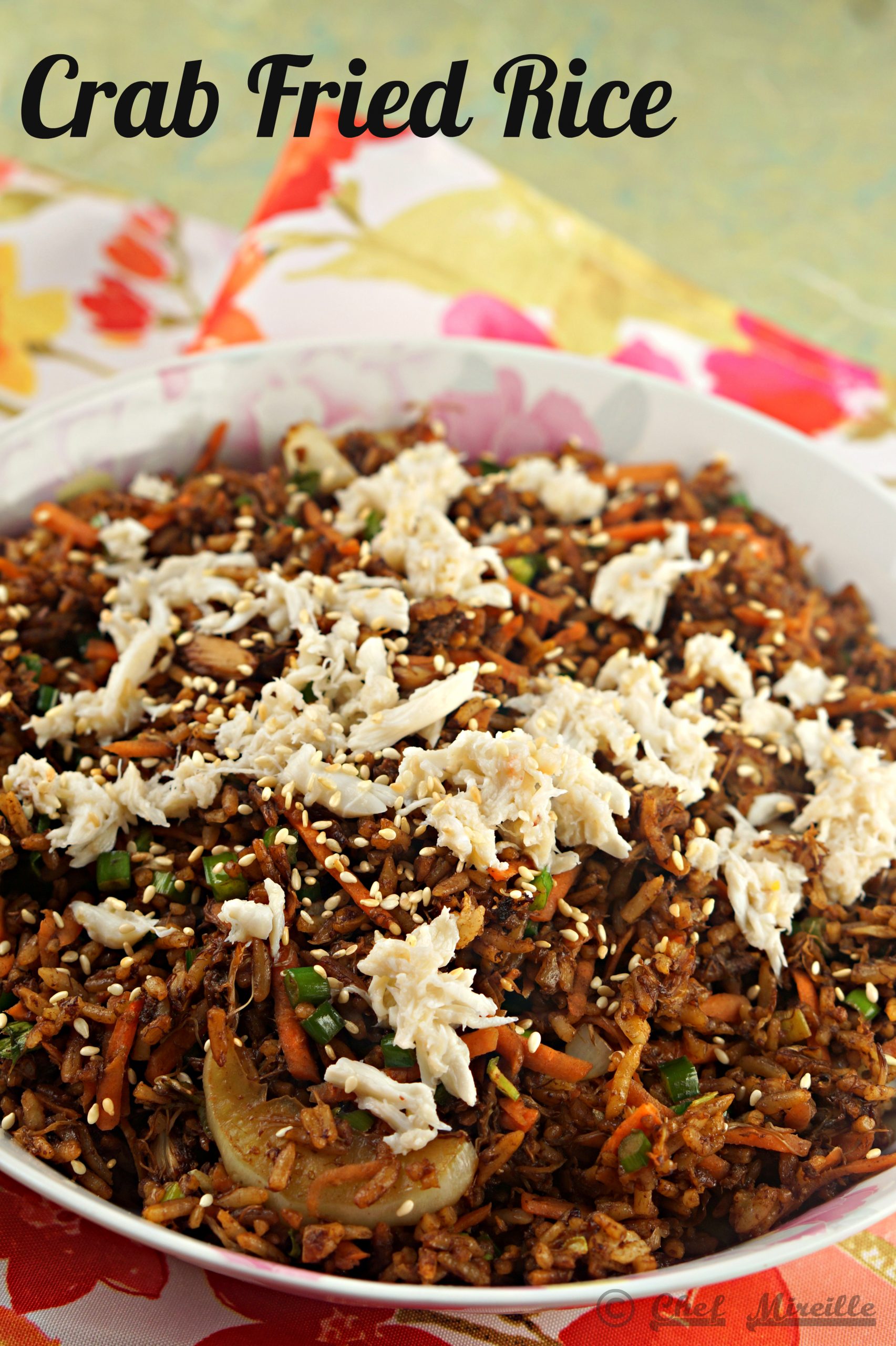 Crab Fried Rice - Global Kitchen Travels