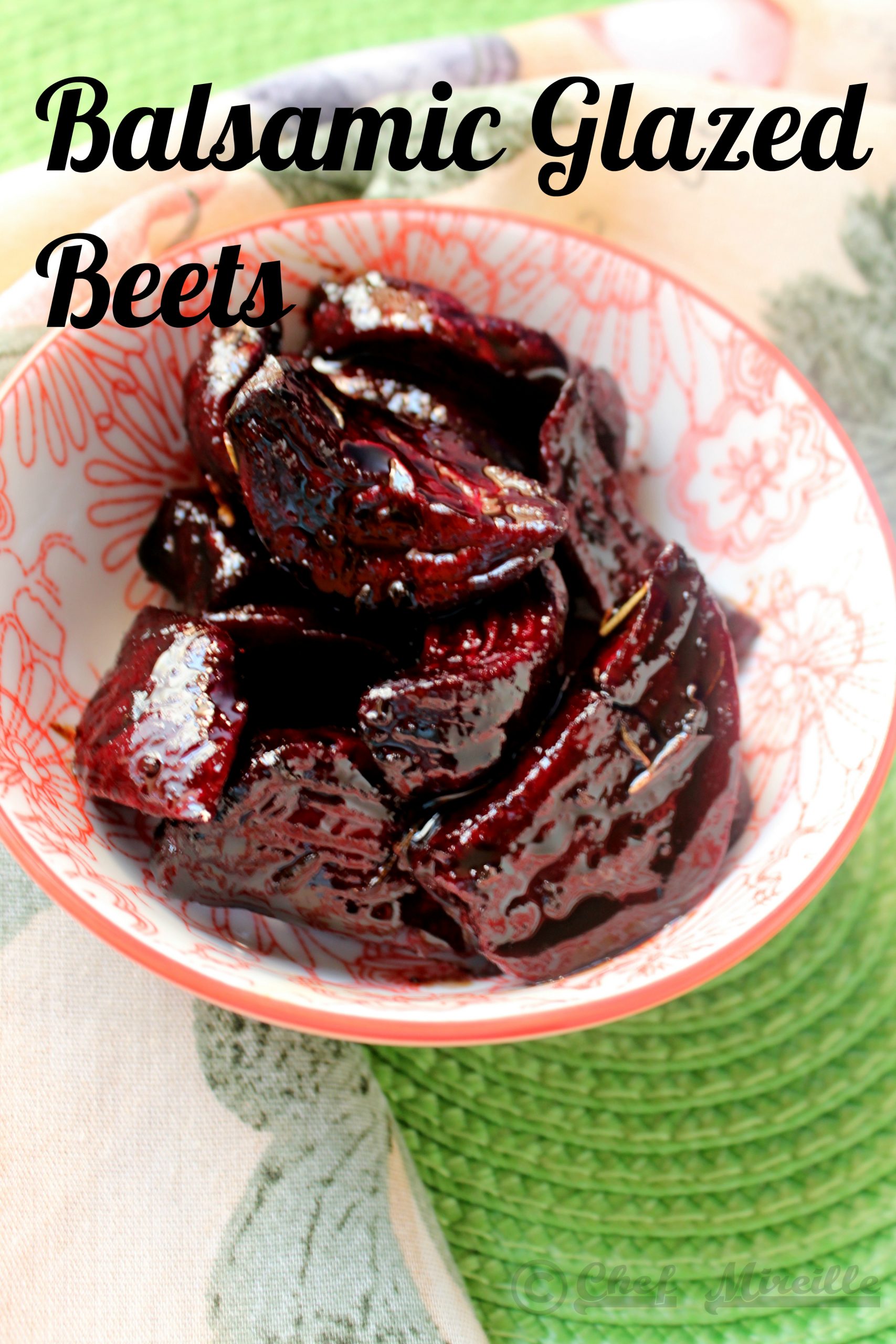 Balsamic Glazed Beets - Global Kitchen Travels
