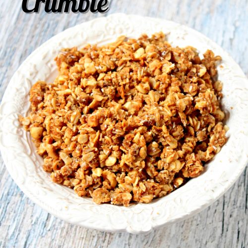 Coconut Peanut Crumble - Global Kitchen Travels