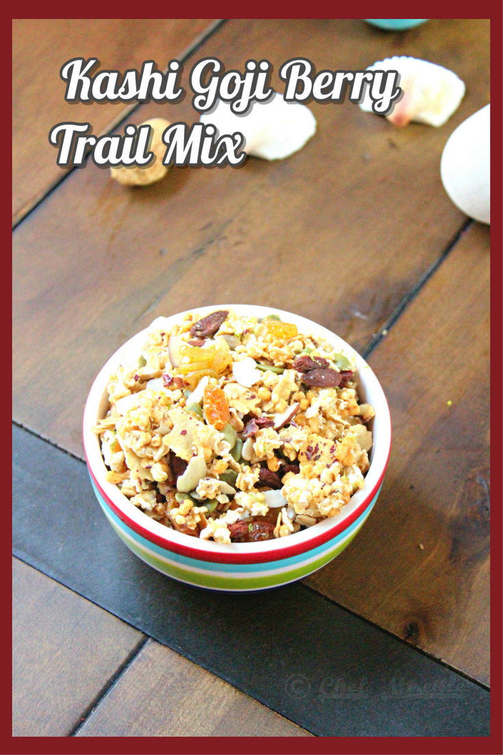 Sorghum Trail Mix with Goji Berries - Global Kitchen Travels