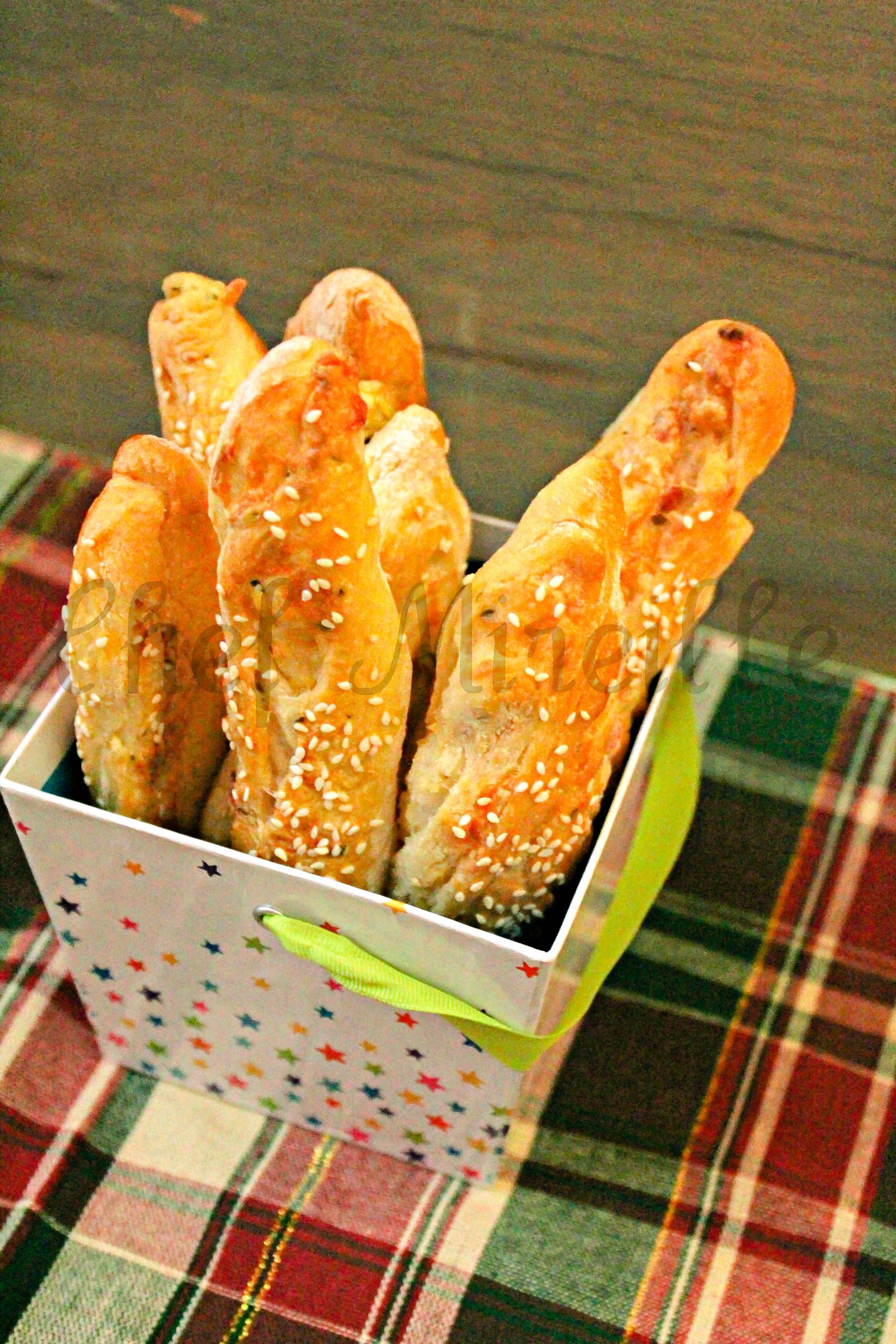 Zucchini Proscuitto Grissini - Global Kitchen Travels