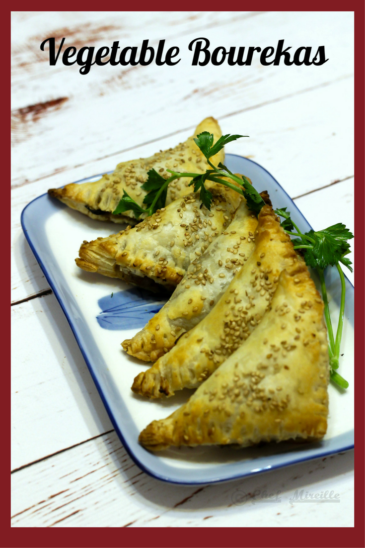 Vegetable Bourekas - Global Kitchen Travels