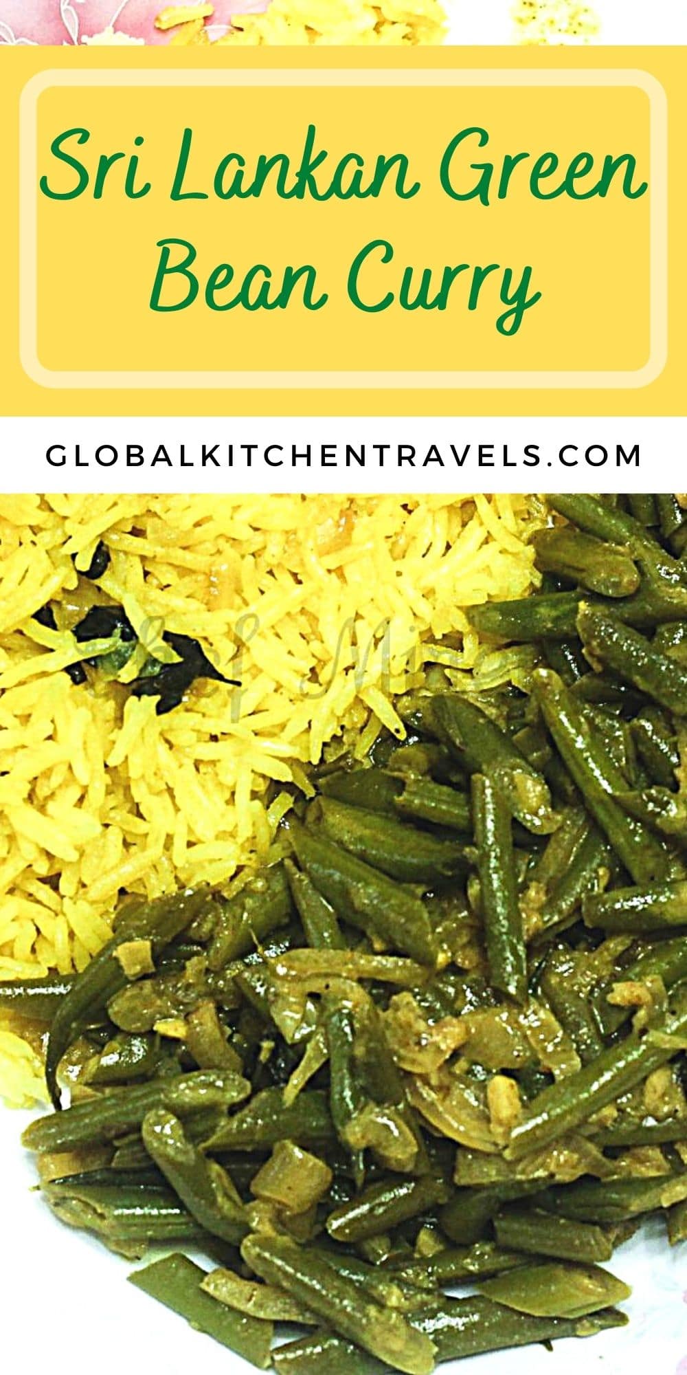 Boonchi Curry - Sri Lankan Green Bean Curry - Global Kitchen Travels