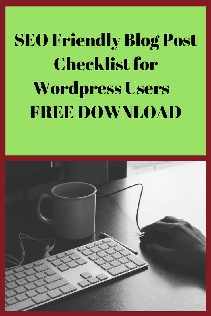 Blogging Tips - SEO Friendly Blog Post Checklist - Global Kitchen Travels