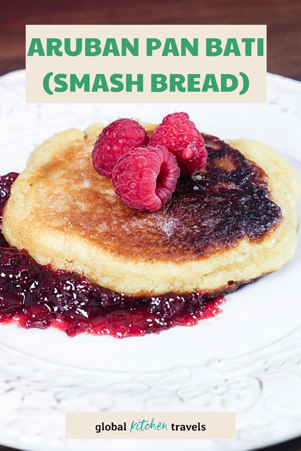 Aruban Pan Bati (Smash Bread) - Antillean Cornmeal Pancakes - Global ...