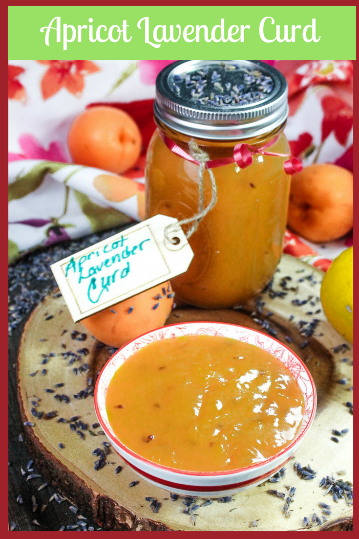 Apricot Curd with Lavender - Global Kitchen Travels