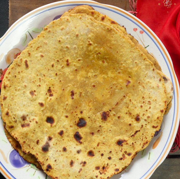 Dashmi Roti - Maharashtra Spiced Paratha - Global Kitchen Travels