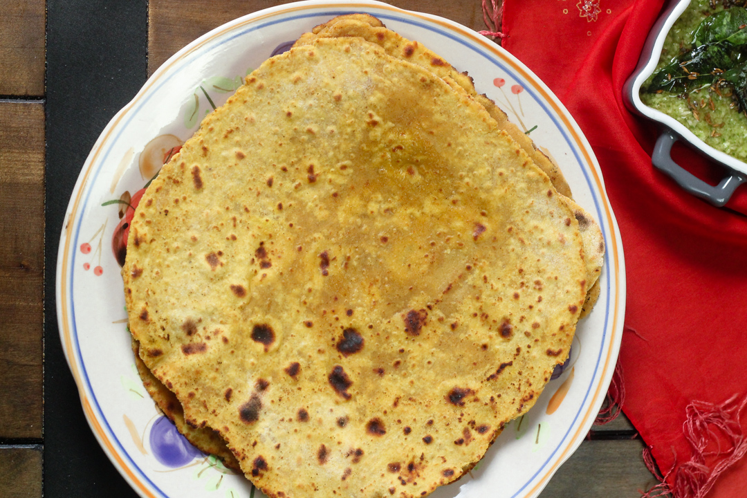 Dashmi Roti - Maharashtra Spiced Paratha - Global Kitchen Travels