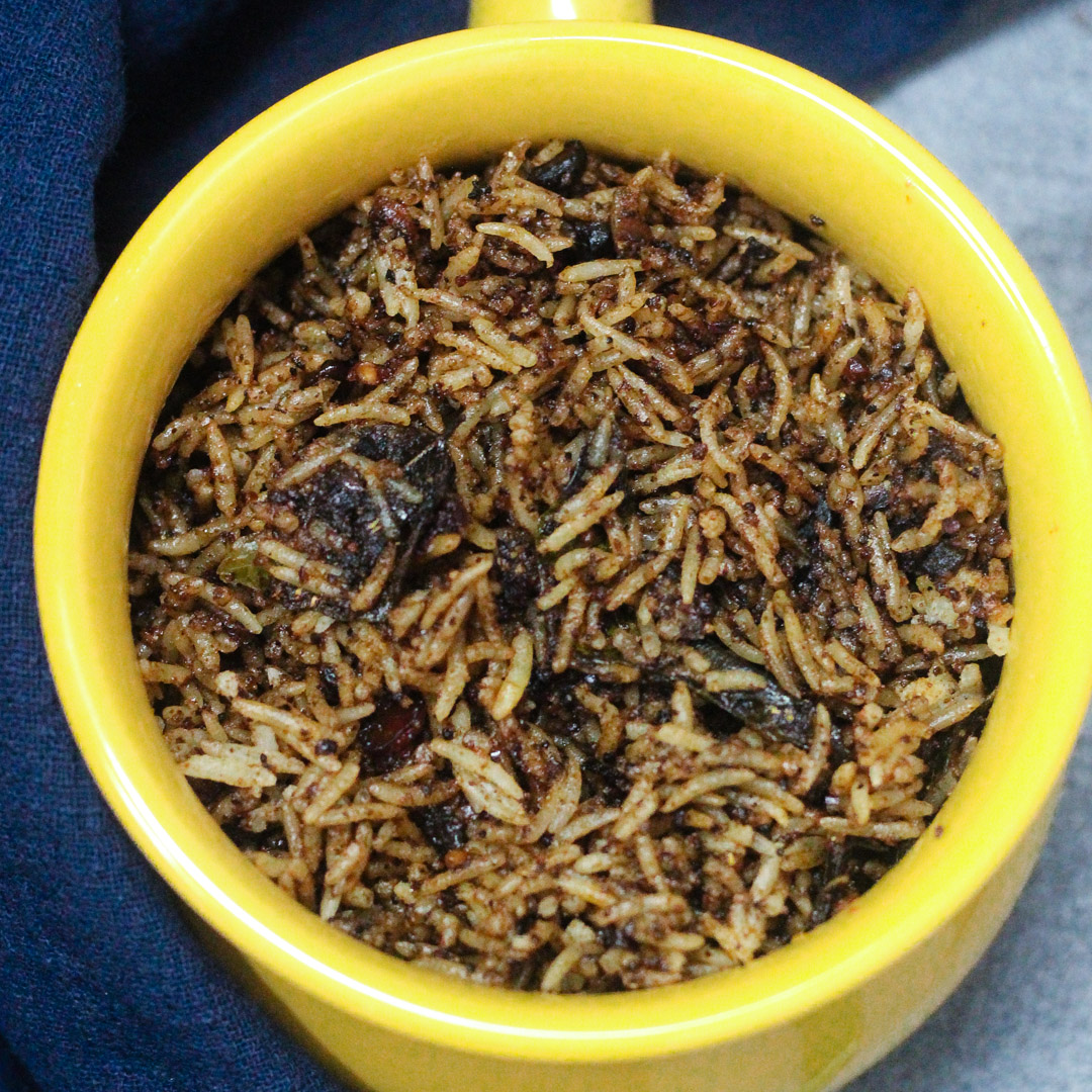 Puliotharai - South Indian Tamarind Rice - Global Kitchen Travels