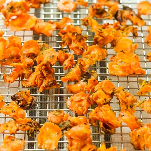 Parmesan Carrot Snack - Healthy Snacks | Global Kitchen Travels