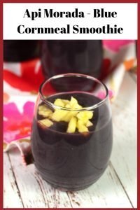 Api Morada - Bolivian Purple Cornmeal Smoothie | Global Kitchen Travels