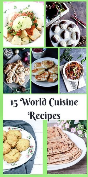 15 World Cuisine Recipes - International Recipes - Global Kitchen Travels