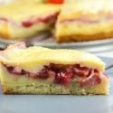Chilean Strawberry Kuchen ~ Cream Tart - Global Kitchen Travels