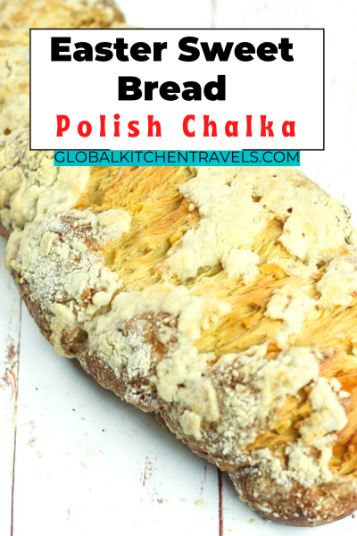 Polish Chalka Crumble Bread | Global Kitchen Travels