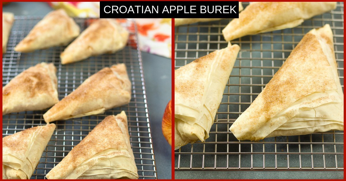 Croatian Apple Burek - Global Kitchen Travels