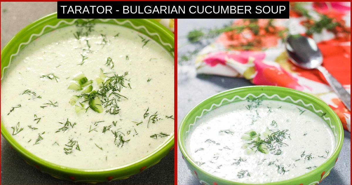 Tarator - Bulgarian Cucumber Soup - Global Kitchen Travels