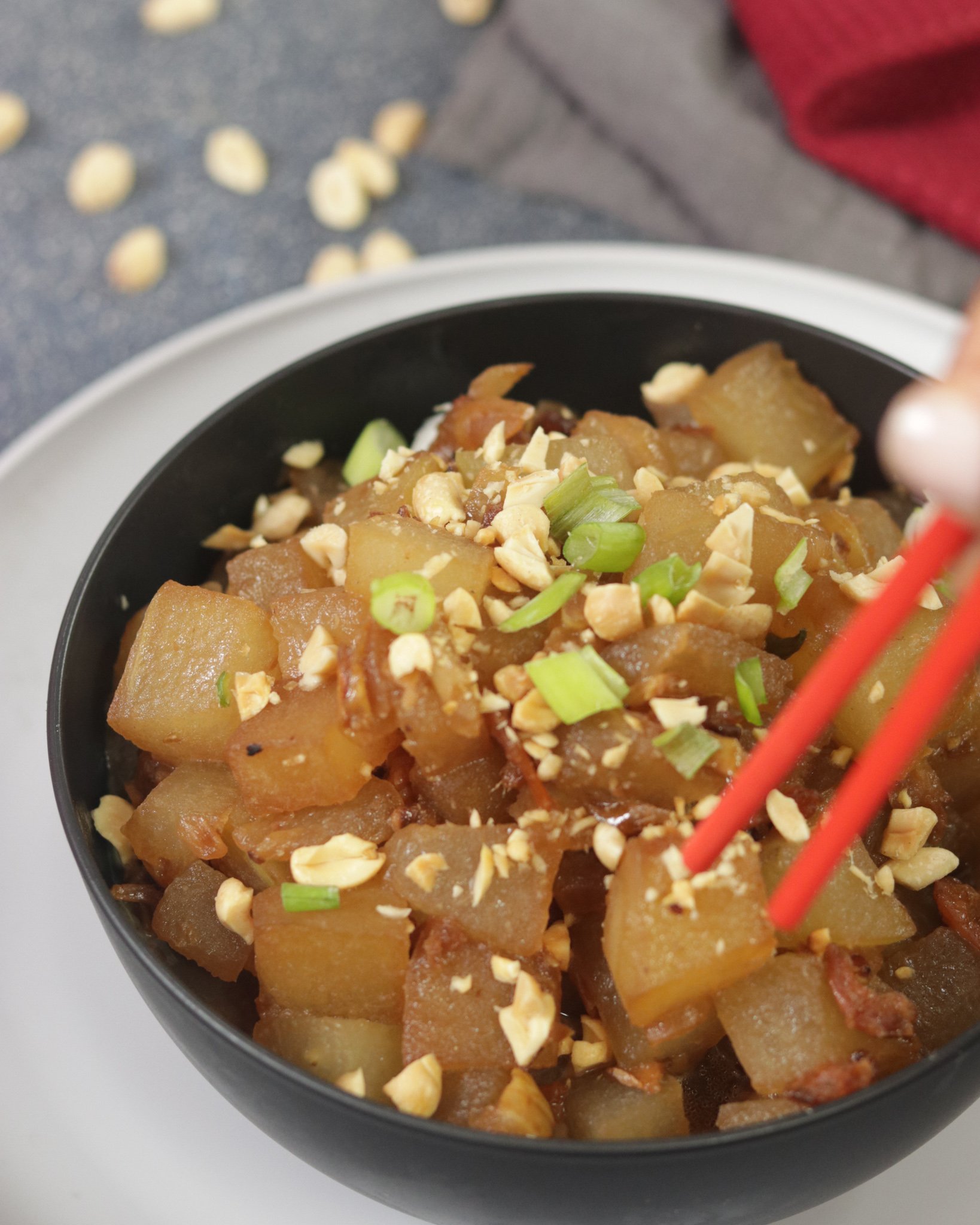 Thai Winter Melon Stir-Fry - Global Kitchen Travels