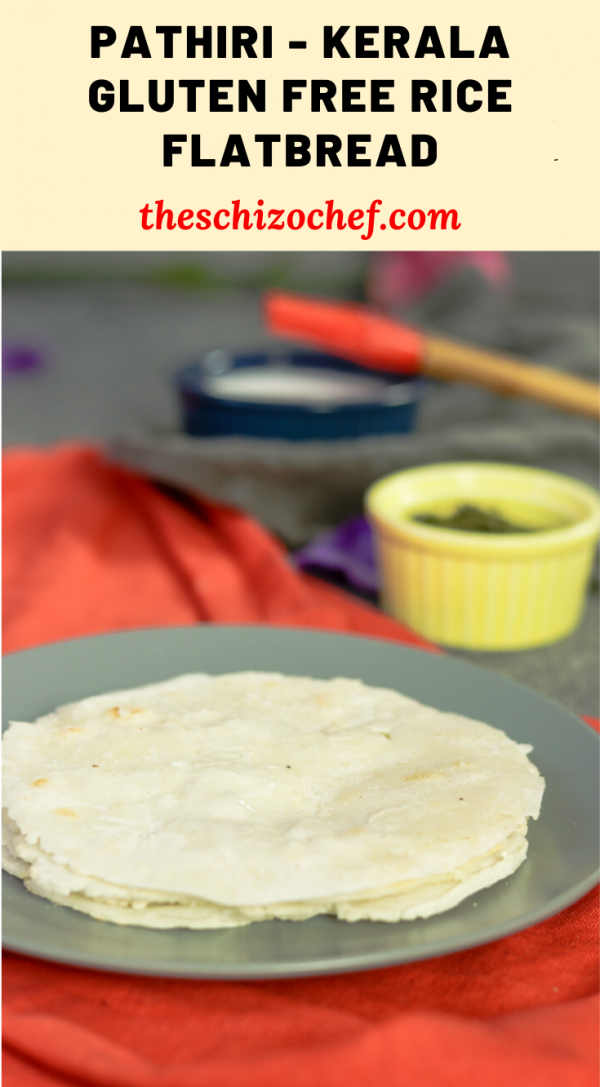 Pathiri - Indian Gluten Free Rice Bread - #BreadBakers - Global Kitchen ...
